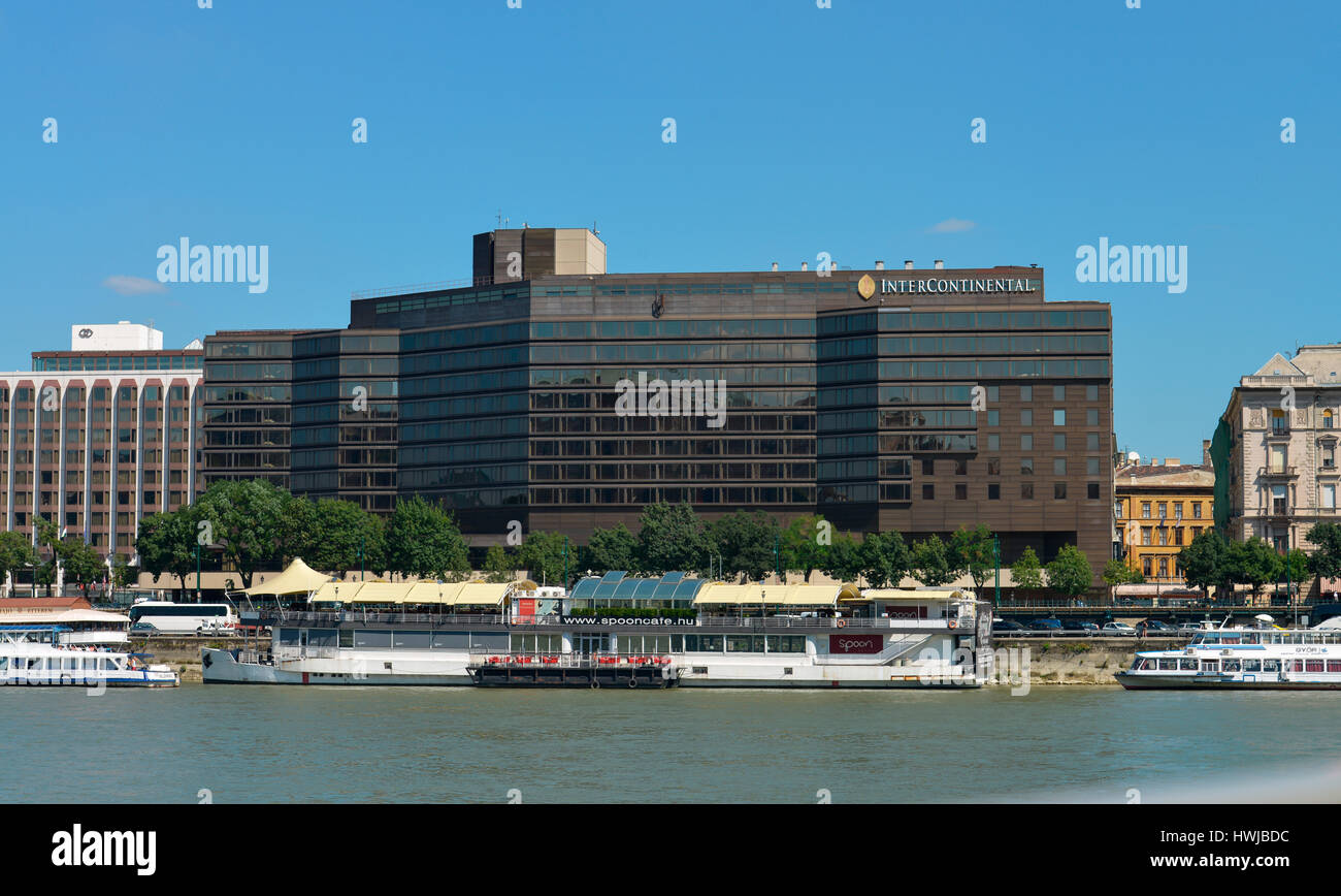 Intercontinental Hotel Budapest Hungary High Resolution Stock ...