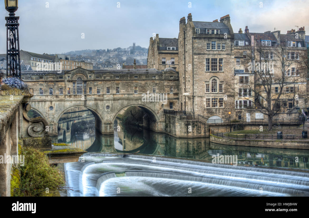 Famous bridge in bath hi-res stock photography and images - Alamy