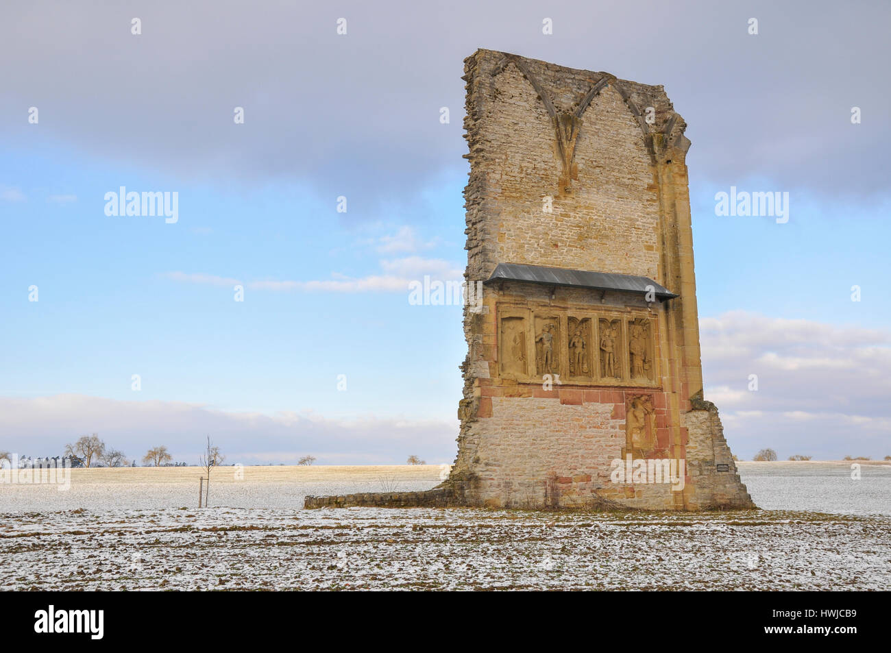 Ruins of former Monastery, Wallhausen, Crailsheim, Schwaebisch Hall ...