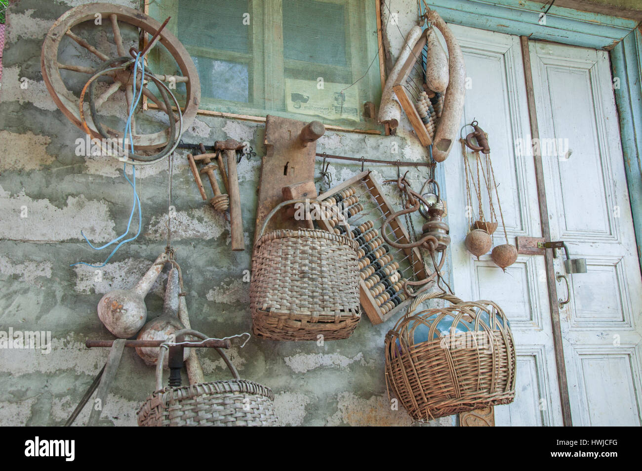 farmhouse in the Racha Mountains, Svaneti region, Oni, Georgia ...