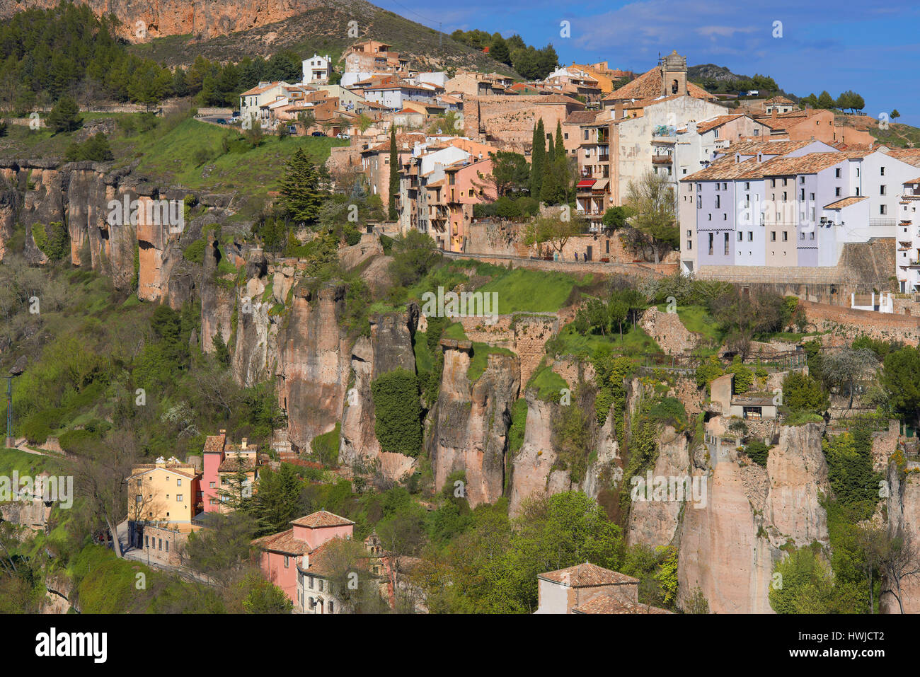 Cuenca, Jucar river gorge, UNESCO World Heritage Site, Castilla-La ...
