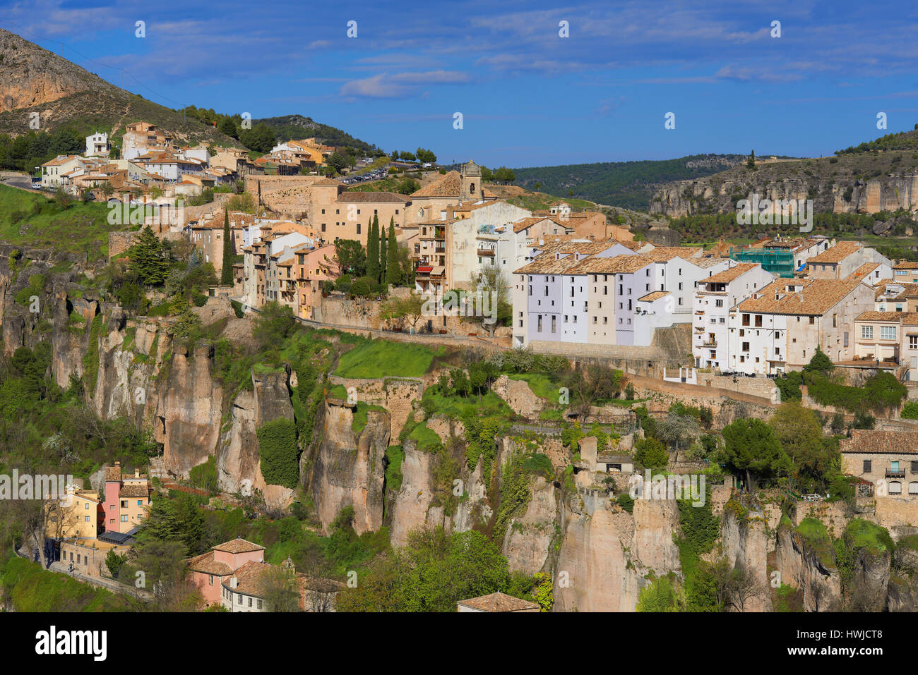 Cuenca, Jucar river gorge, UNESCO World Heritage Site, Castilla-La ...