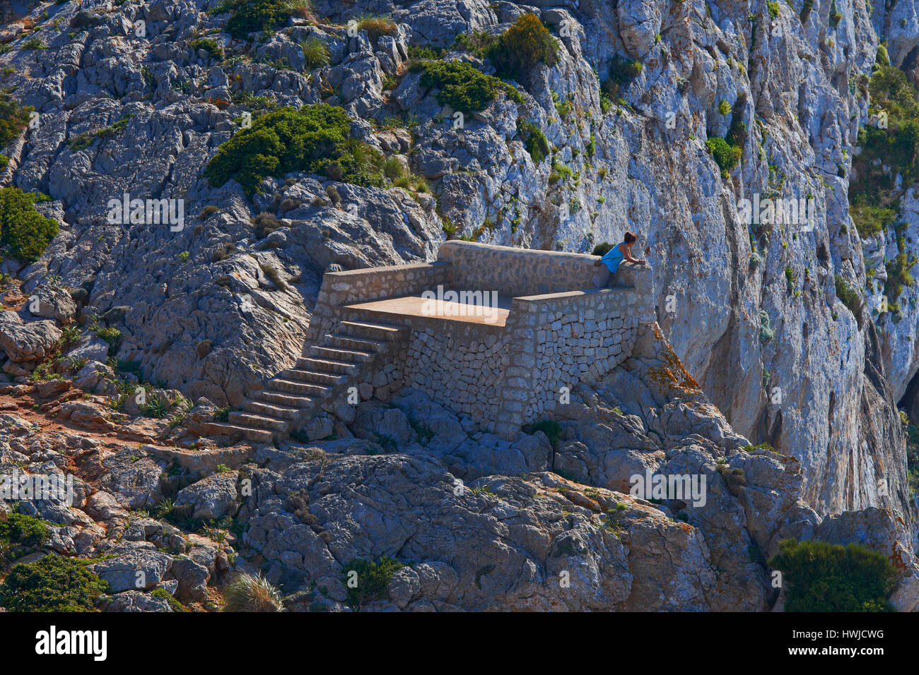 Mallorca, Viewpoint, Cabo de Formentor, Formentor Cape, Serra de ...