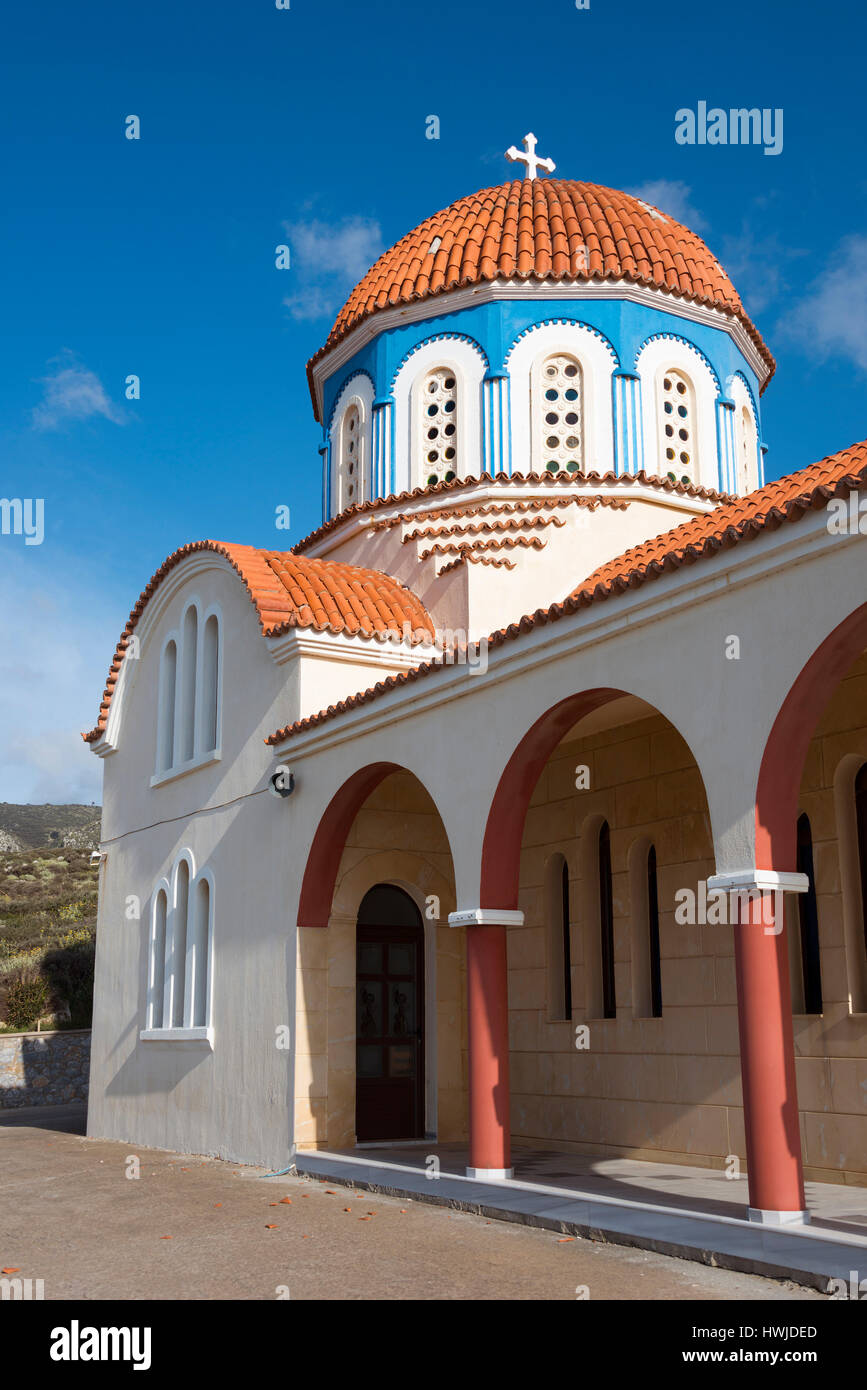 Orthodox Church at bridge of Petre, between Rethymno and Georgioupolis ...