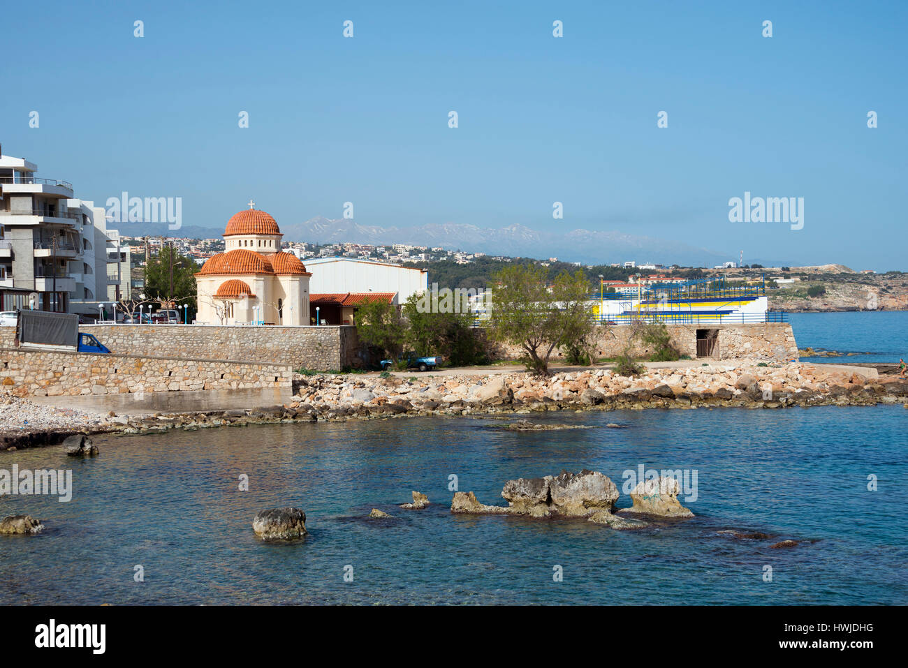 Church, Saint Nicholas, Rethymno, Crete, Greece Stock Photo - Alamy