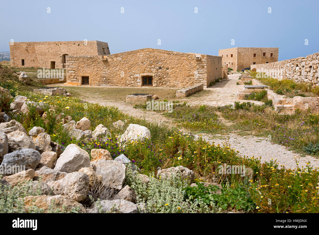 Fortezza, Rethymno, Crete, Greece Stock Photo - Alamy