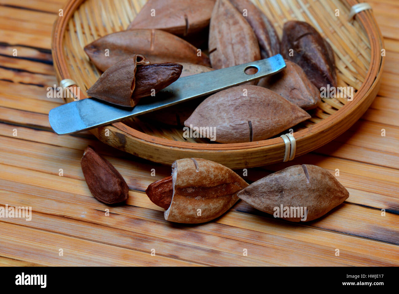 Pili nuts hi-res stock photography and images - Alamy