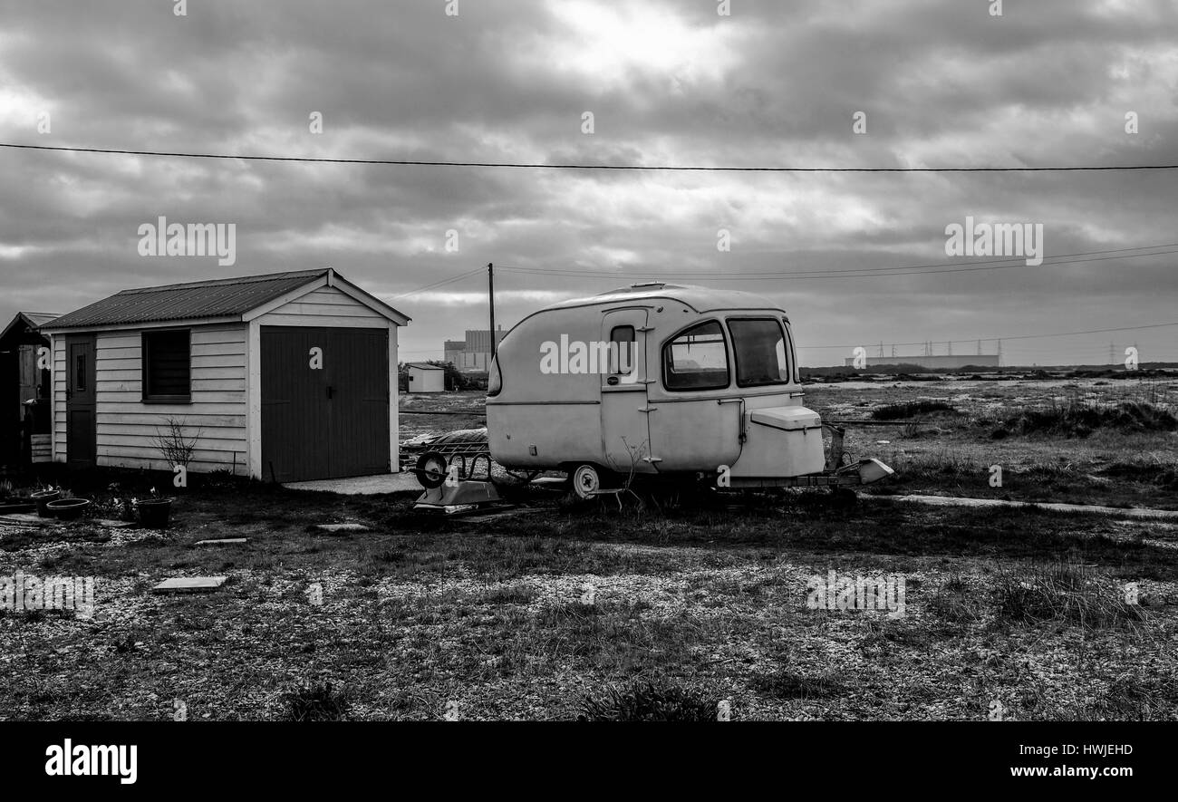 Old fashioned caravan hi-res stock photography and images - Alamy