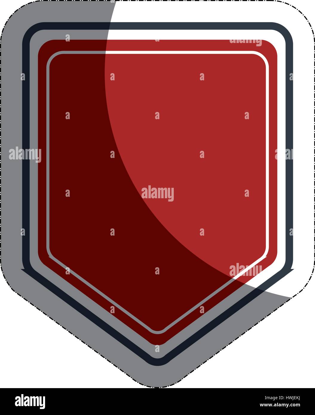 badge emblem icon over white background. vector illustration Stock ...