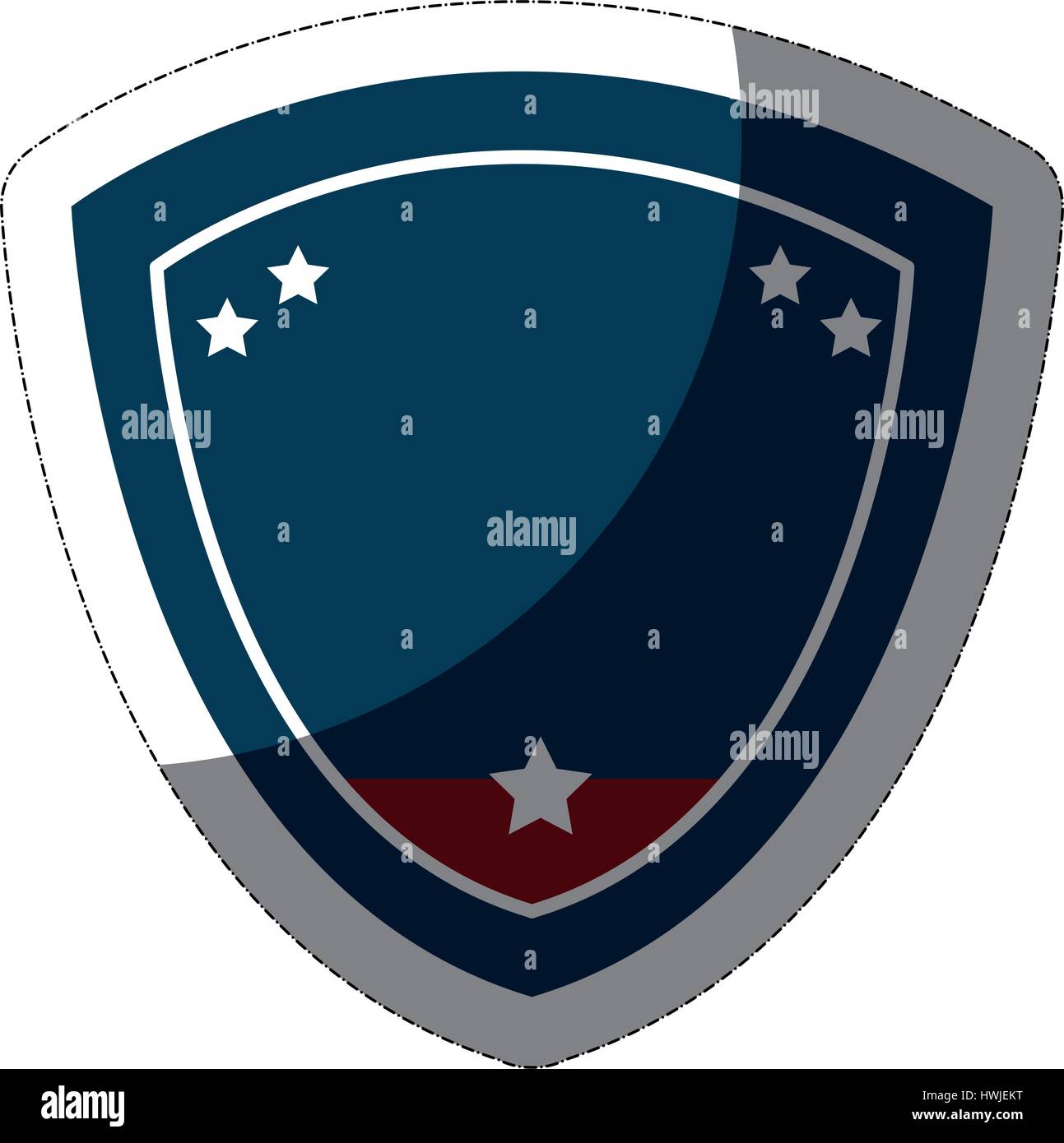 badge emblem icon over white background. vector illustration Stock ...