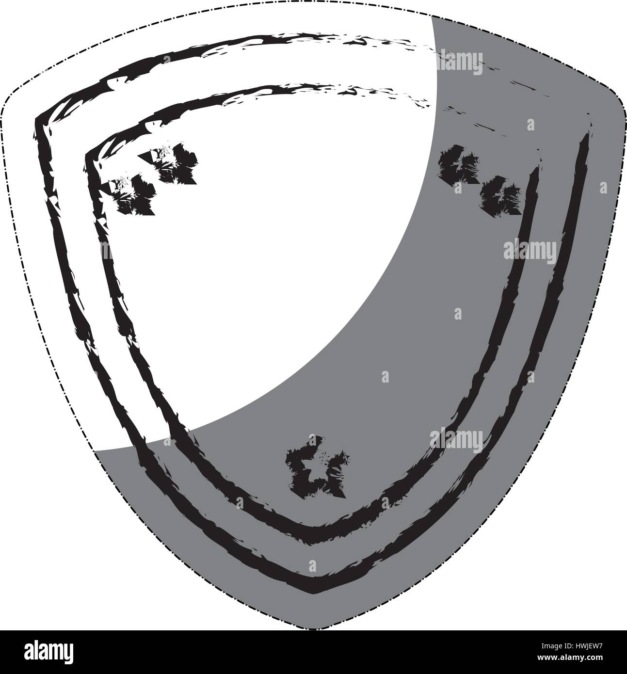 badge emblem icon over white background. vector illustration Stock ...