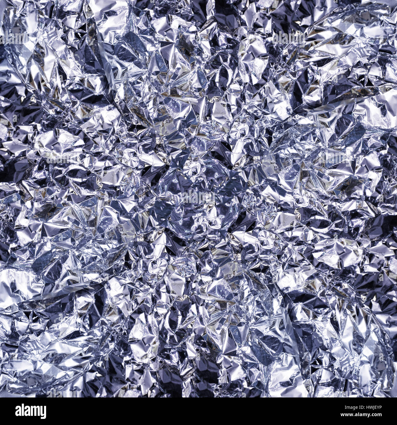 Shiny silver foil texture background Stock Photo - Alamy