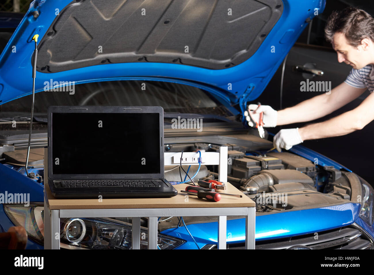 Computer work station hi-res stock photography and images - Alamy
