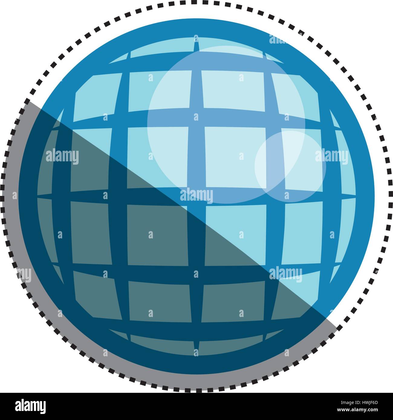 Global sphere symbol Stock Vector Image & Art - Alamy