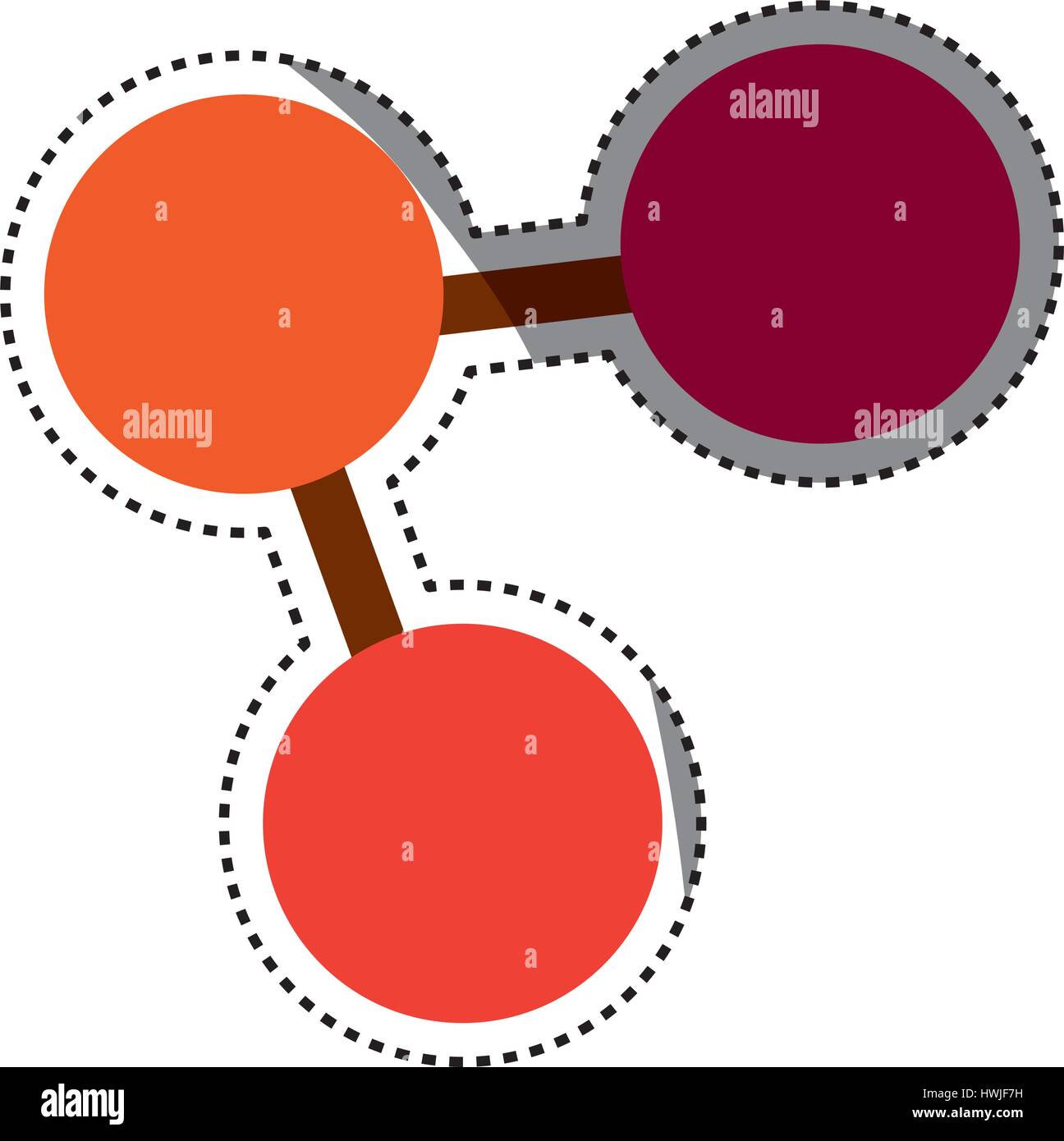 Sharing social symbol Stock Vector Image & Art - Alamy