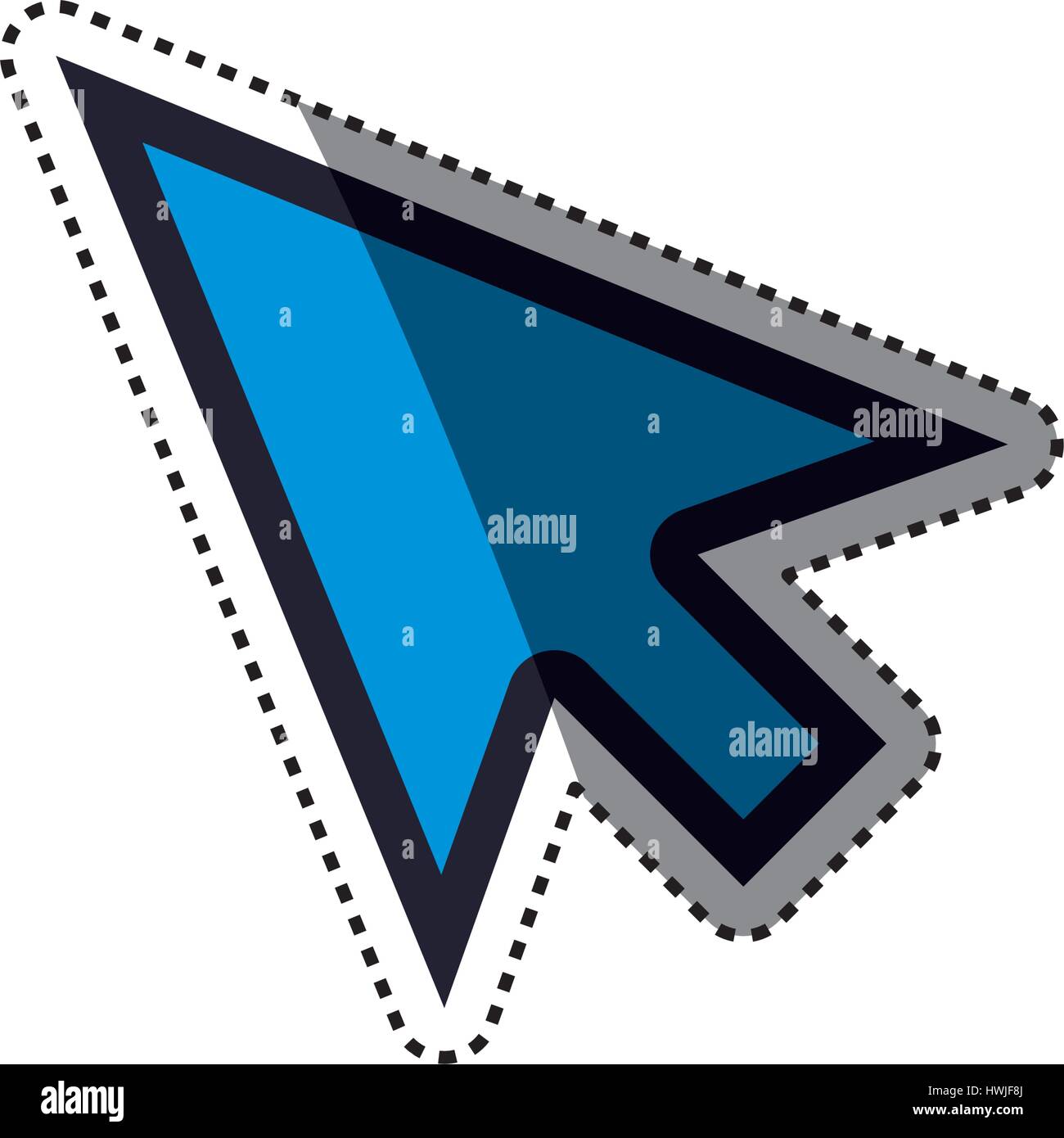 Click arrow cursor Stock Vector Image & Art - Alamy