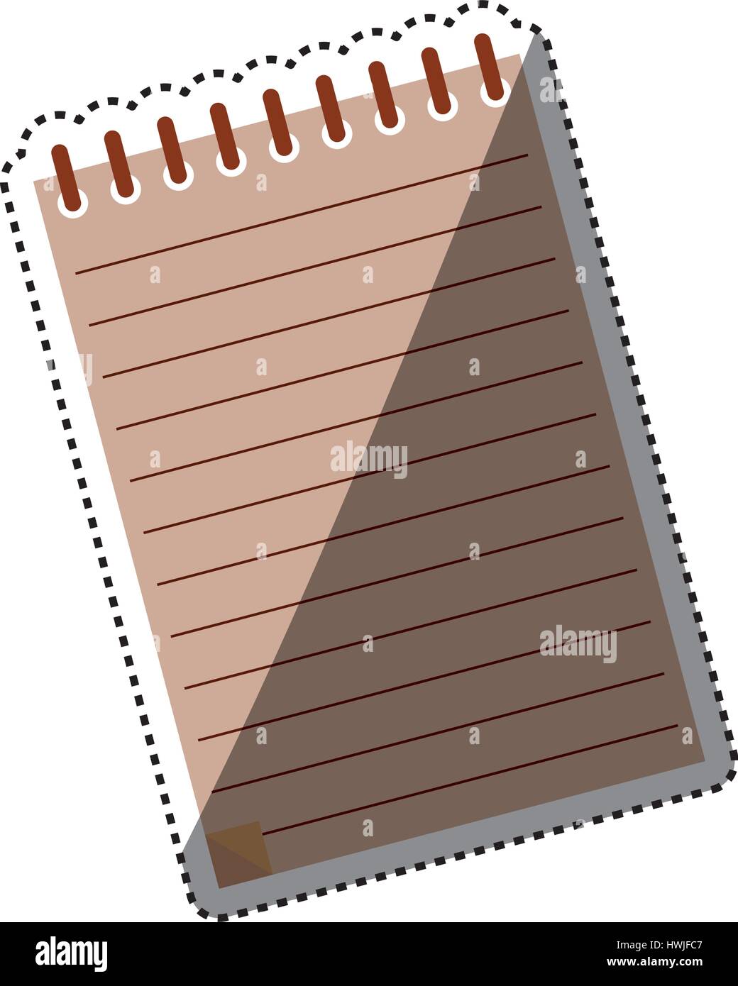 Sheet note paper Stock Vector Image & Art - Alamy