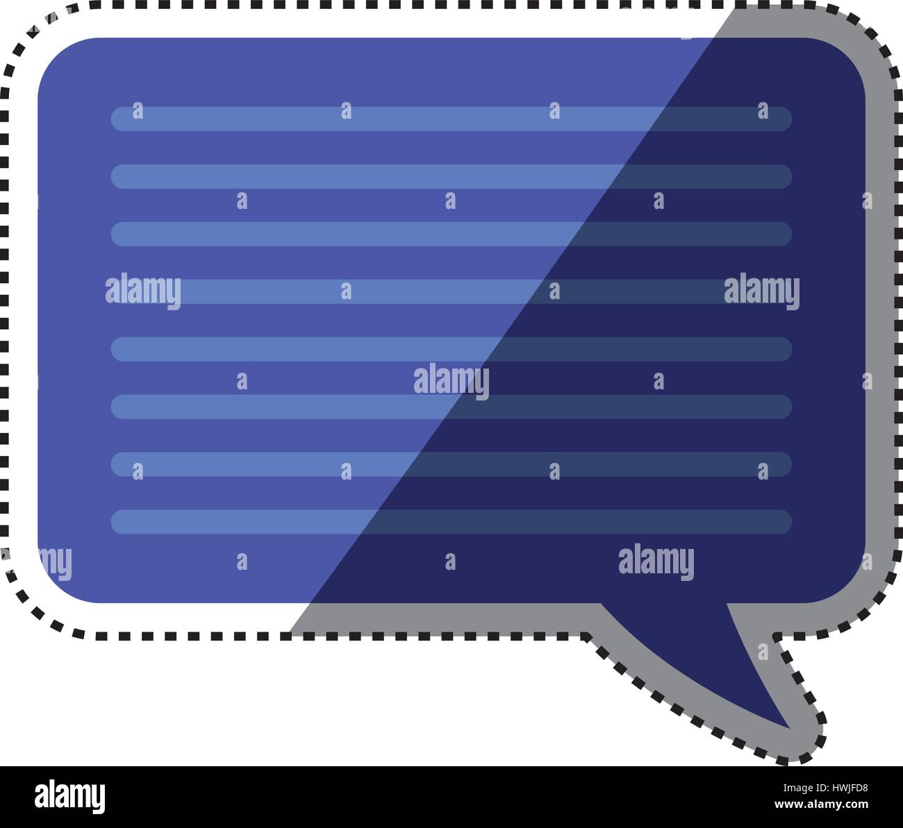 Chat bubble speakbox Stock Vector Image & Art - Alamy