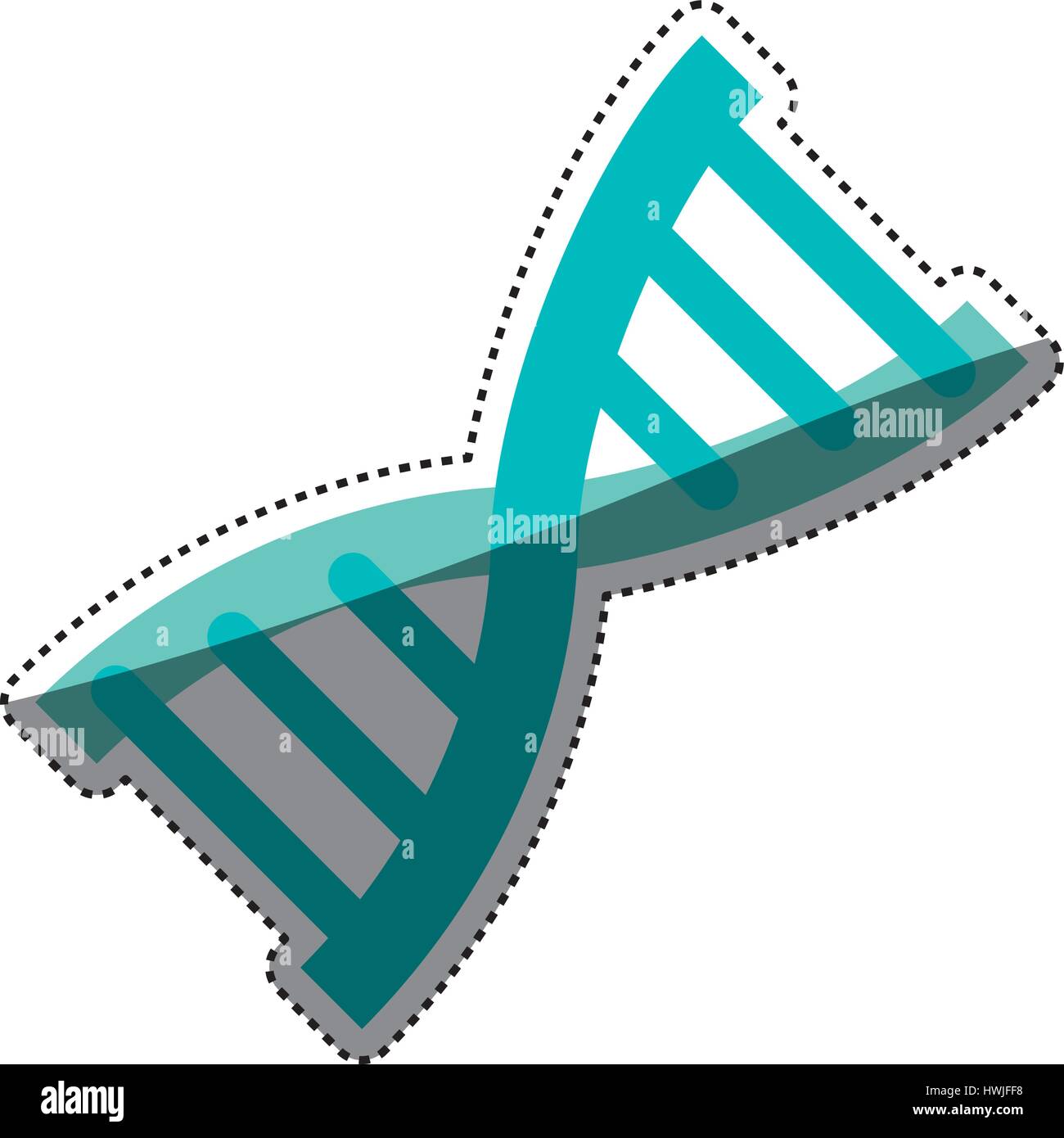 Human dna symbol Stock Vector Image & Art - Alamy