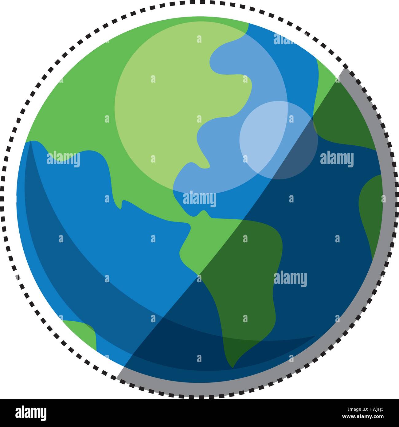 World isolated earth Stock Vector Image & Art - Alamy