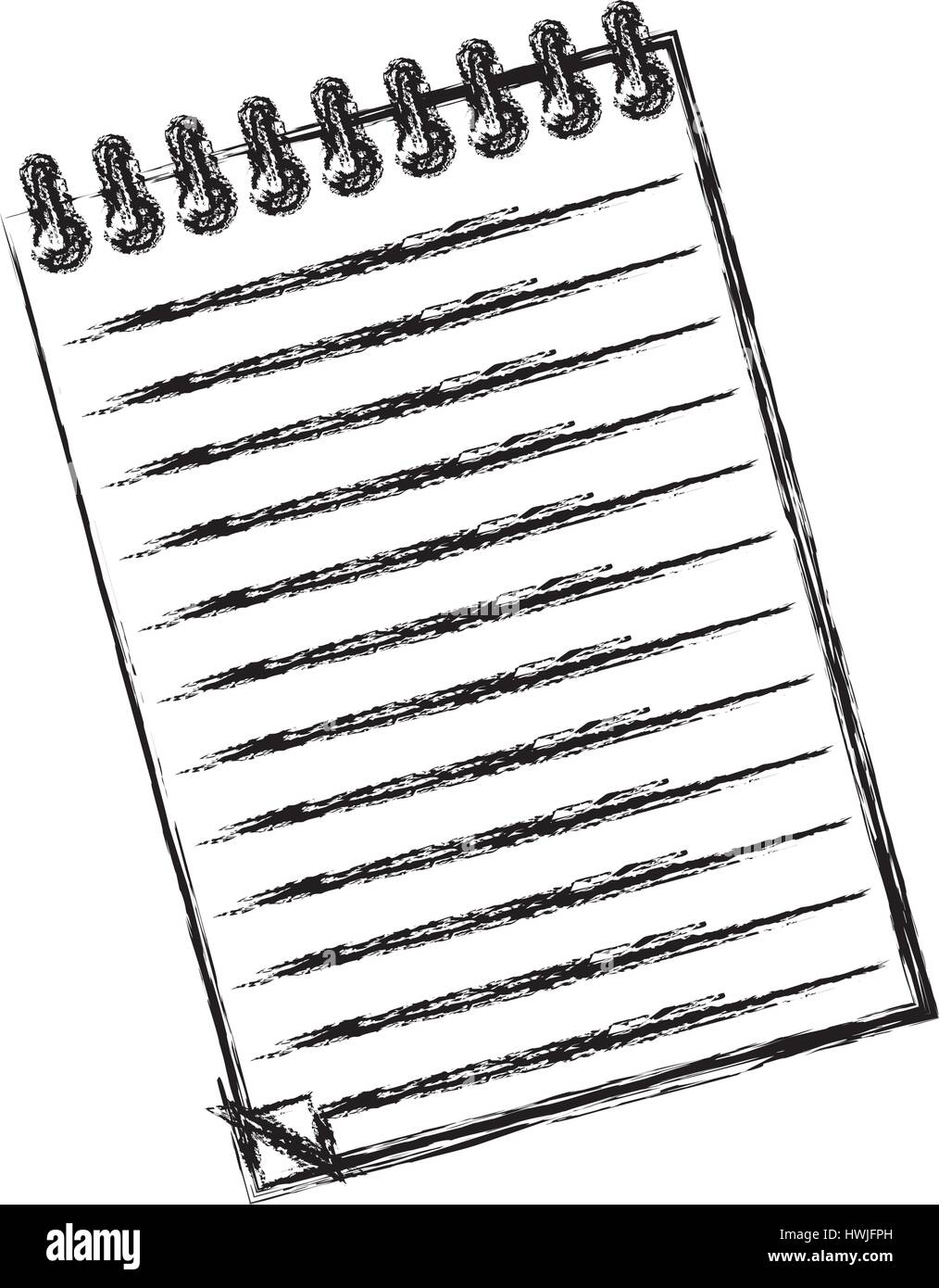 Sheet note paper Stock Vector Image & Art - Alamy