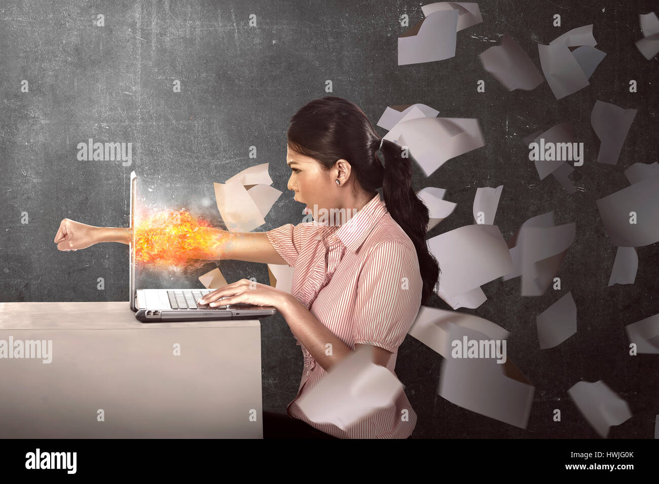 Rage room hi-res stock photography and images - Alamy