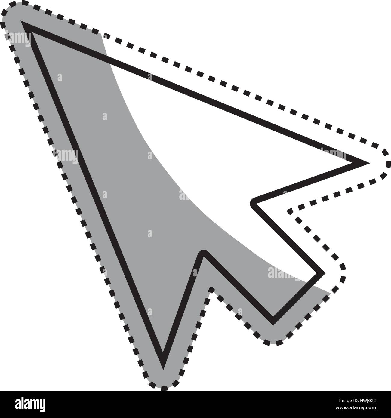 Click arrow cursor Stock Vector Image & Art - Alamy