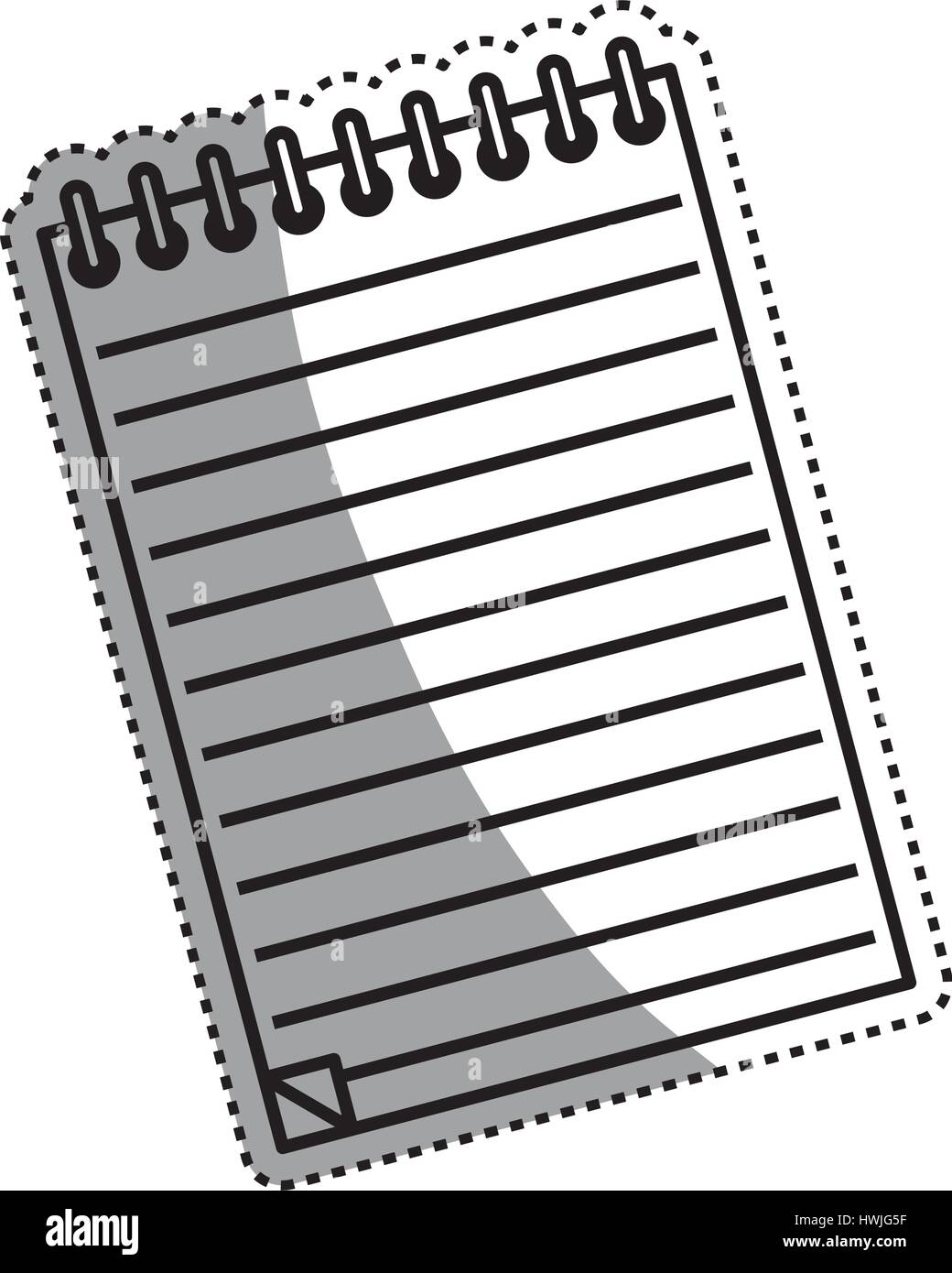 Sheet note paper Stock Vector Image & Art - Alamy