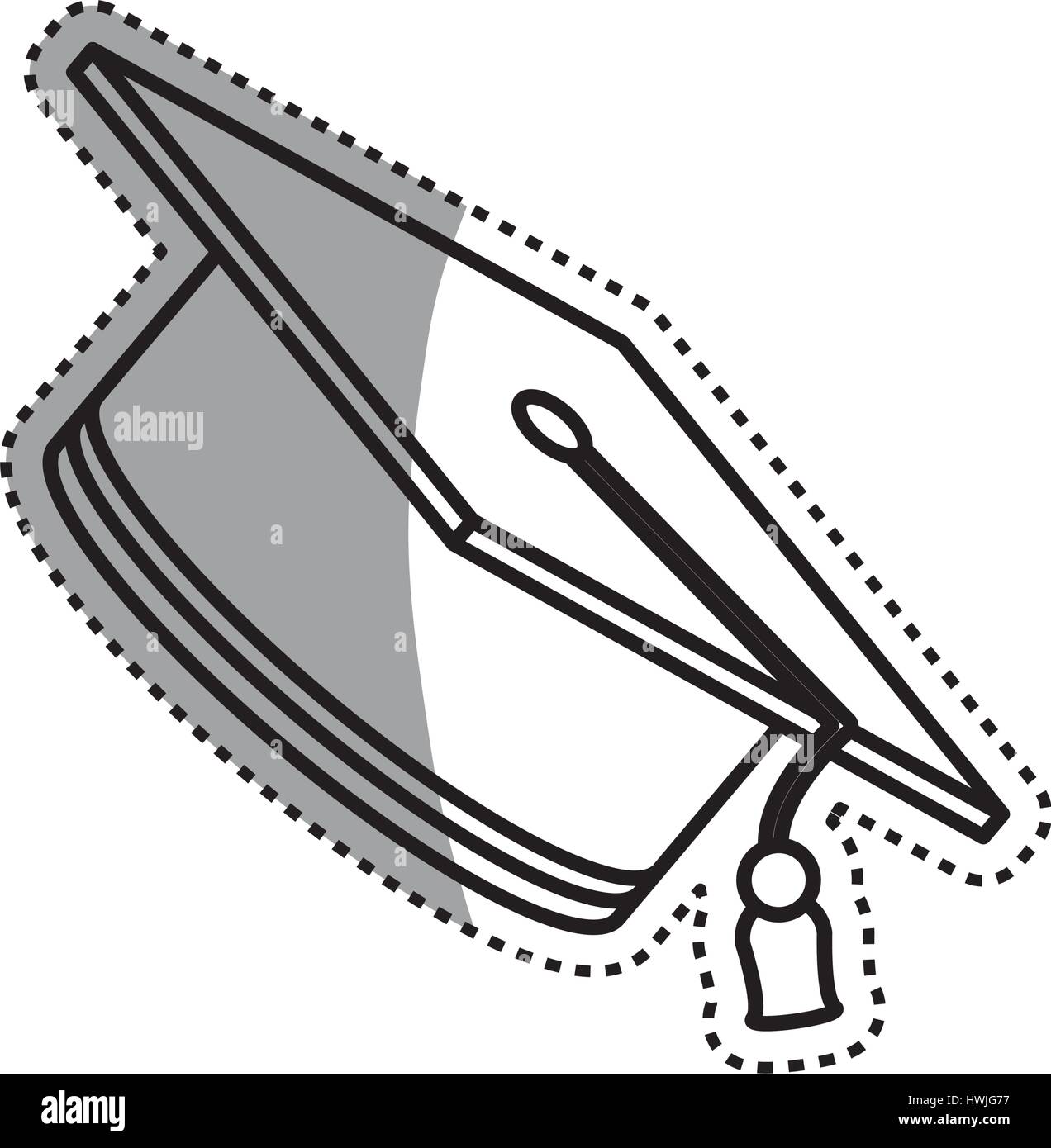 Student graduation hat Stock Vector Image & Art - Alamy