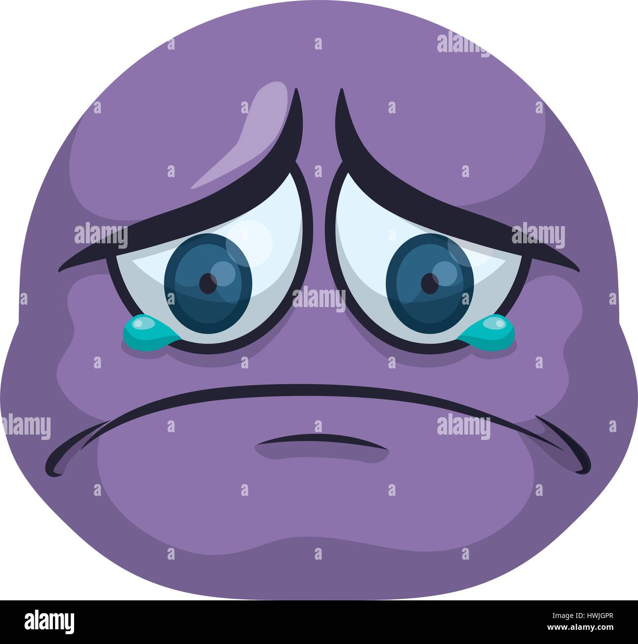Sad Face Emoticon High Resolution Stock Photography and Images - Alamy