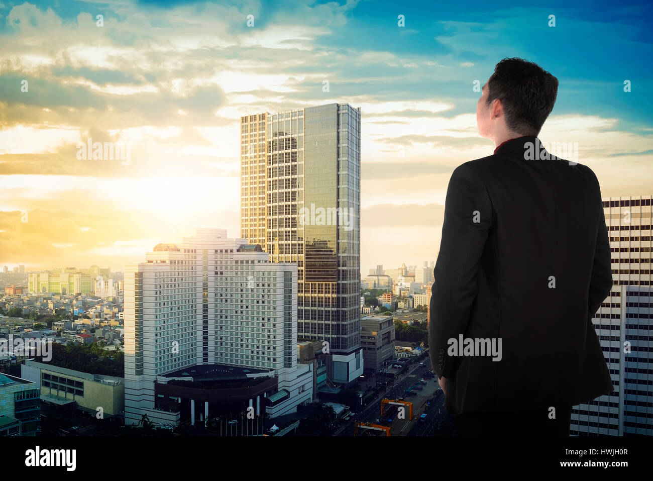Business panorama hi-res stock photography and images - Alamy