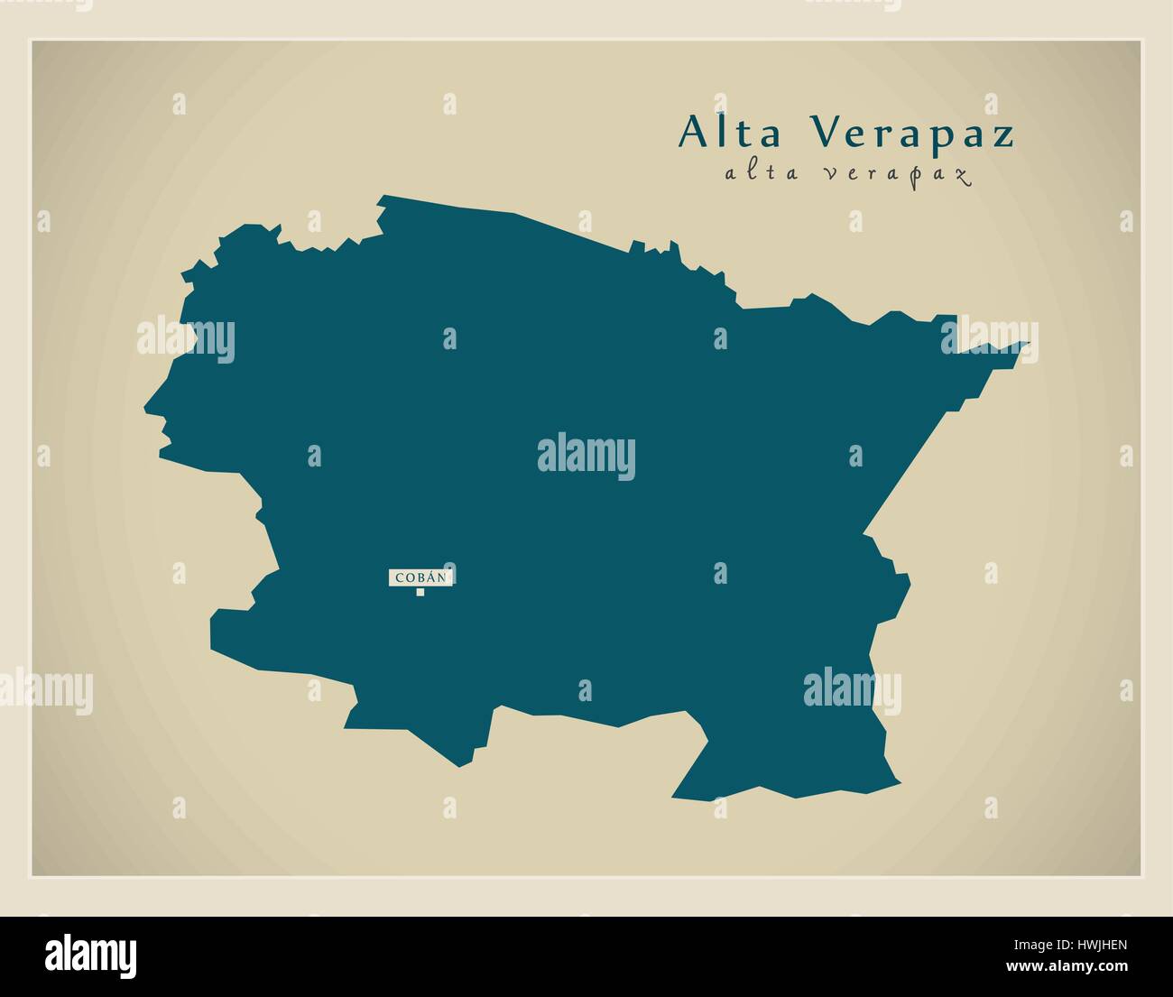 Alta verapaz guatemala Stock Vector Images - Alamy