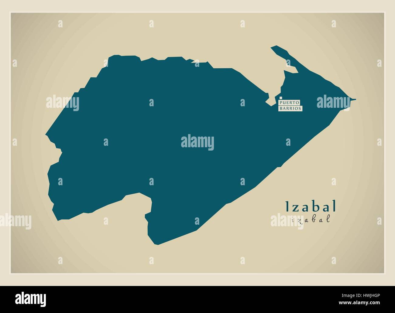 Izabal region Stock Vector Images - Alamy
