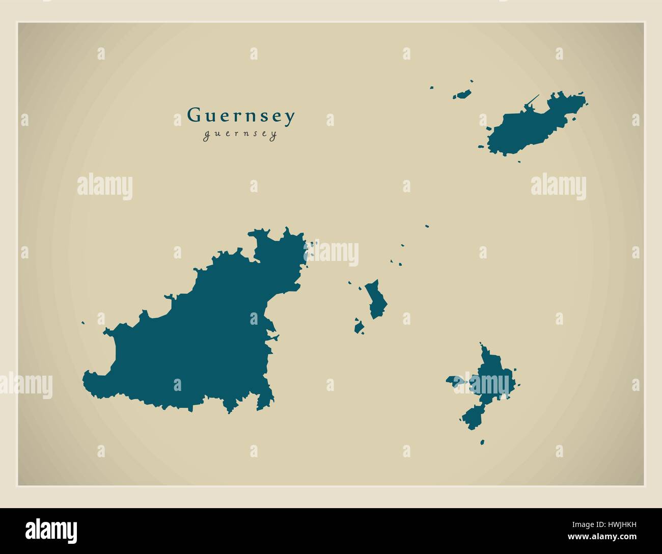 Guernsey county map hi-res stock photography and images - Alamy