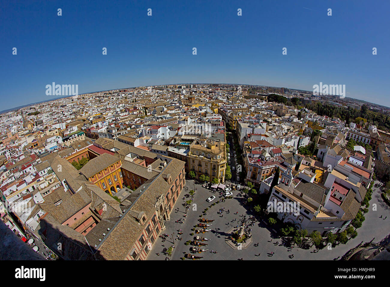 Sevillaaerial view hi-res stock photography and images - Alamy