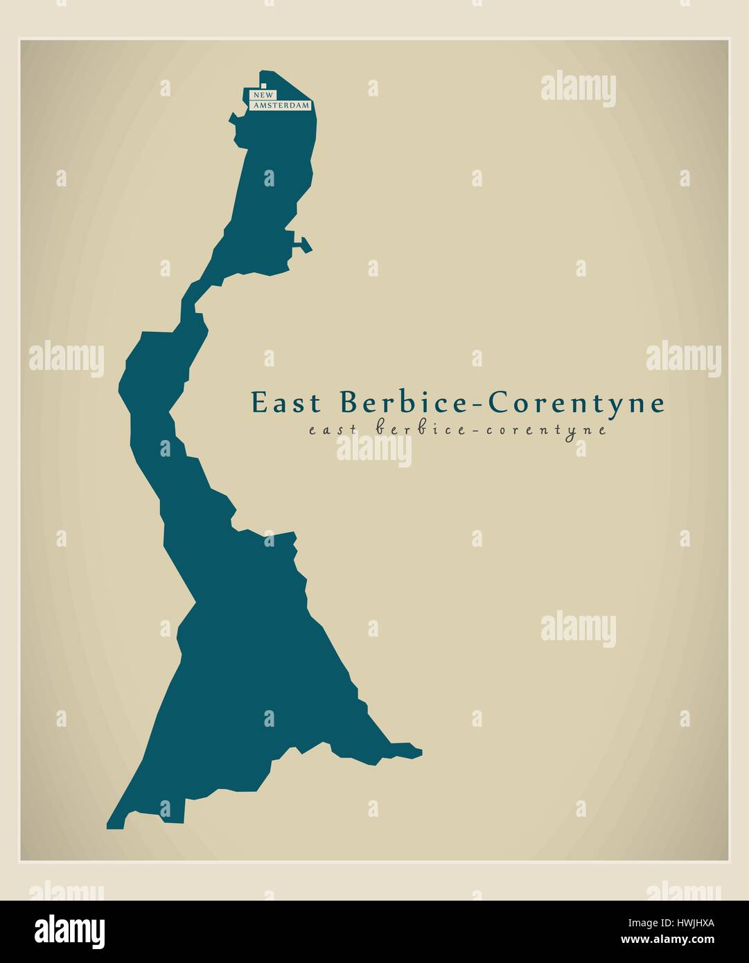 Berbice corentyne Stock Vector Images - Alamy