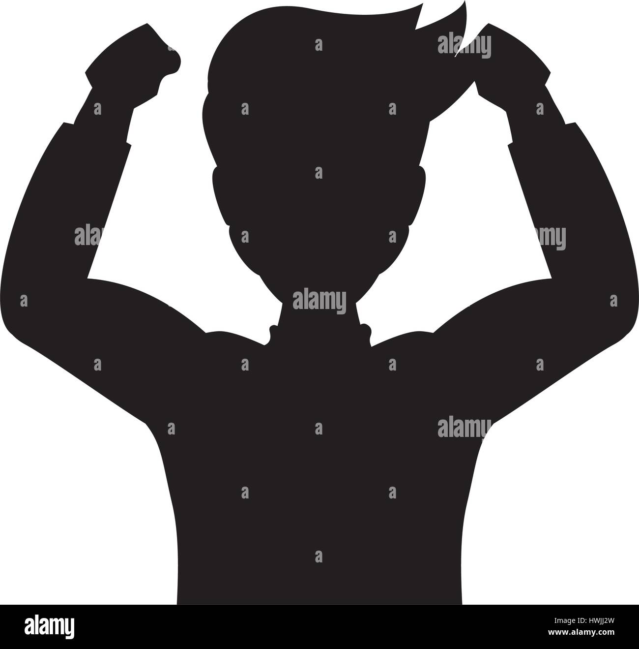 Display of arms Stock Vector Images - Alamy