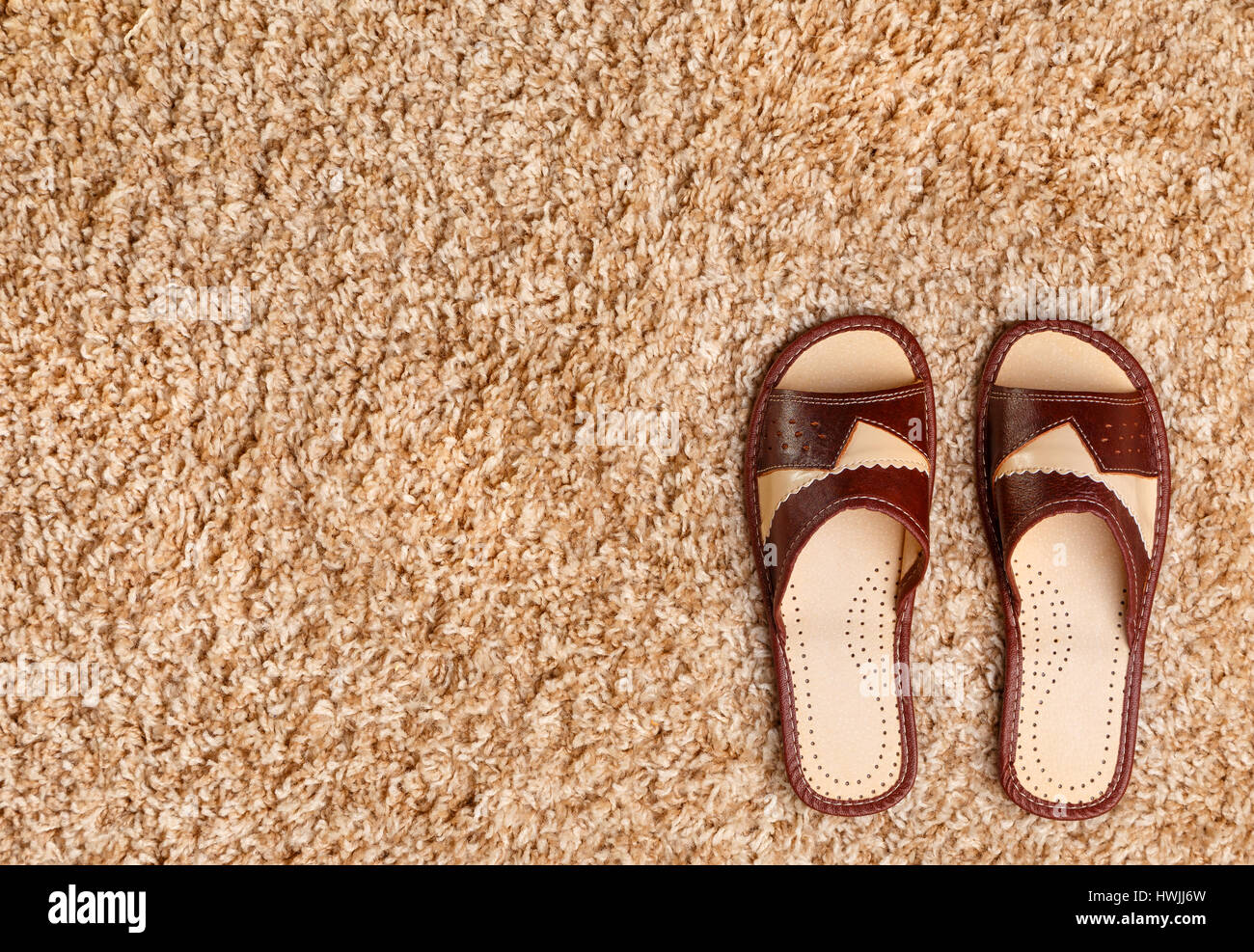 Carpet slippers hi-res stock photography and images - Alamy