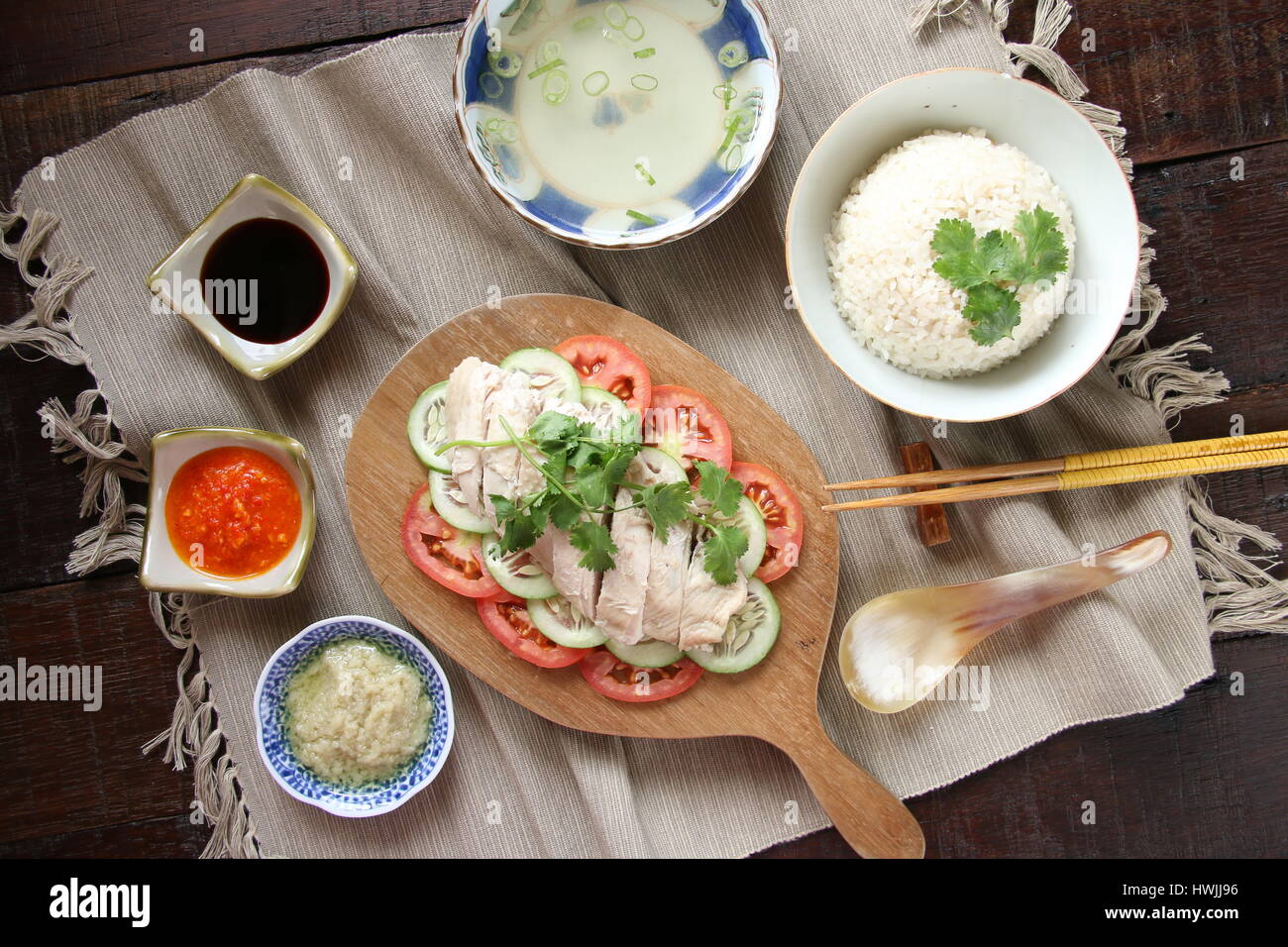 Curry Laksa. Peranakan curry noodle soup with seafood, bean curds, and ...