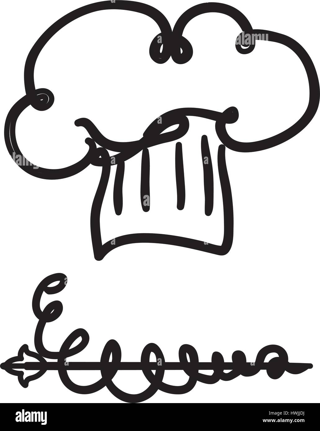 Chef hat symbol Stock Vector Image & Art - Alamy