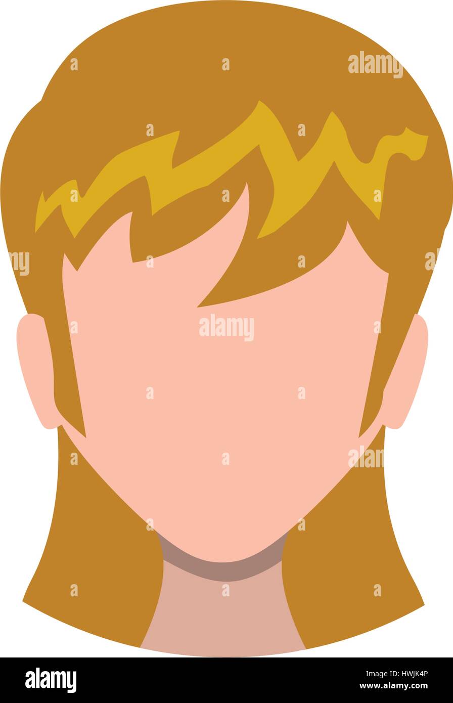 Woman faceless head Stock Vector Image & Art - Alamy