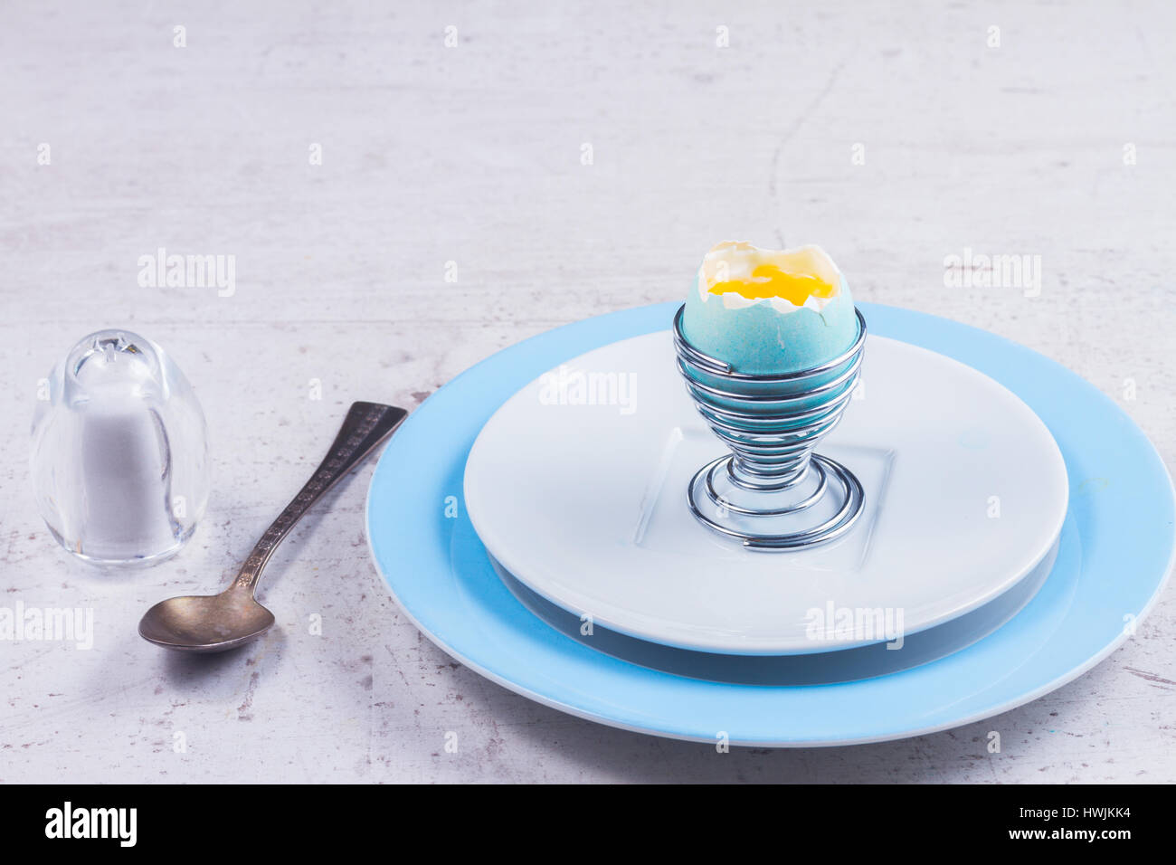 blue easter eggs Stock Photo - Alamy