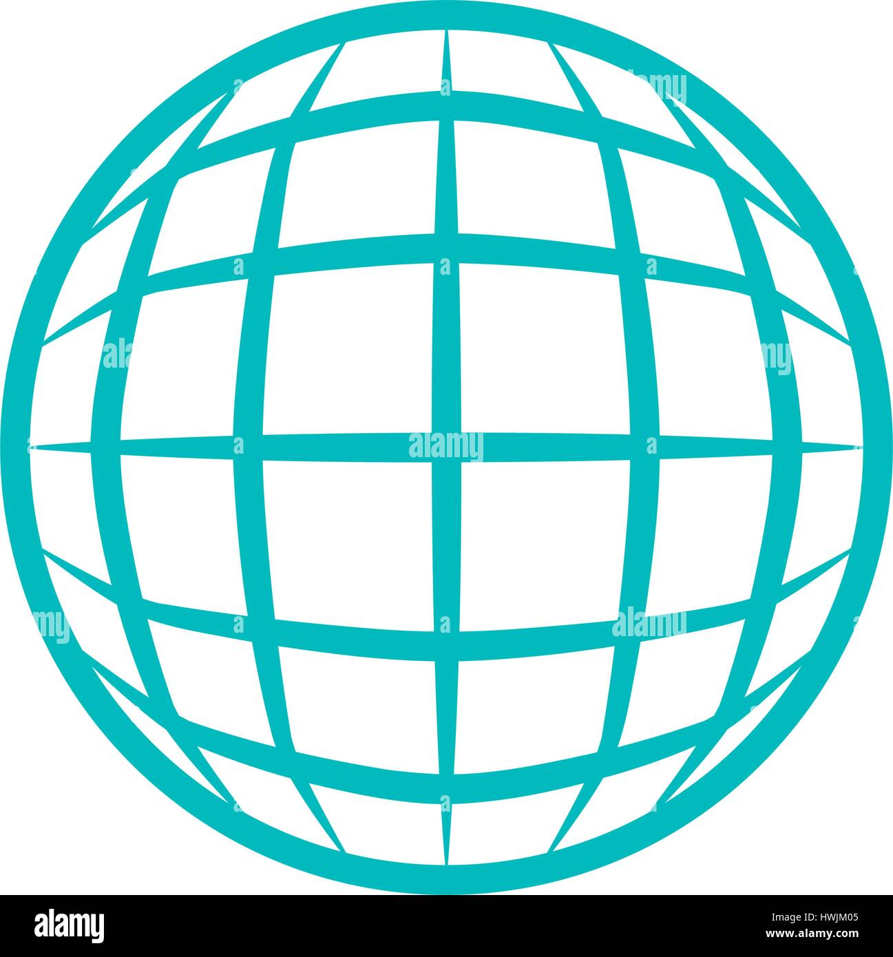 Global sphere symbol Stock Vector Image & Art - Alamy