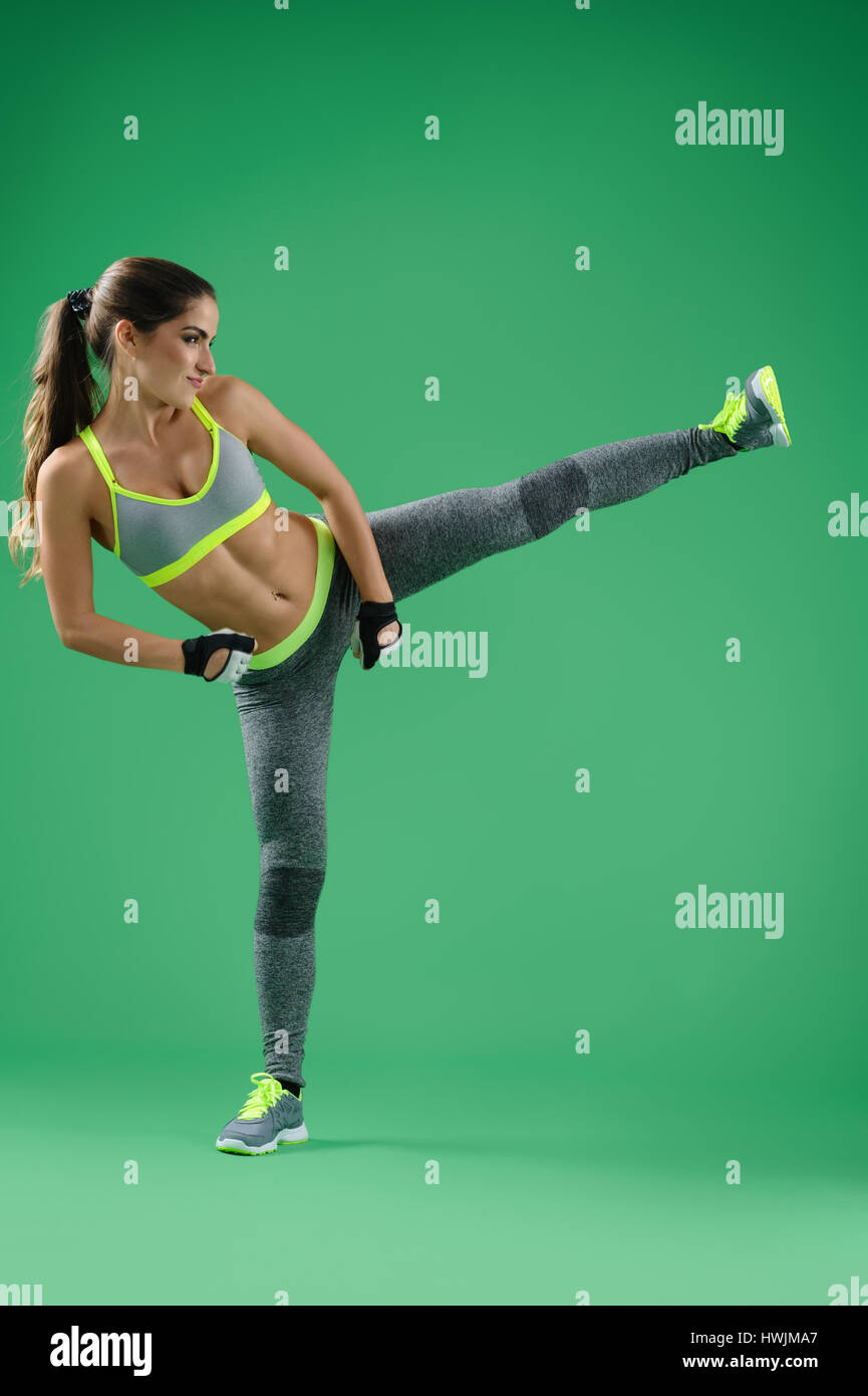 High kick hi-res stock photography and images - Alamy