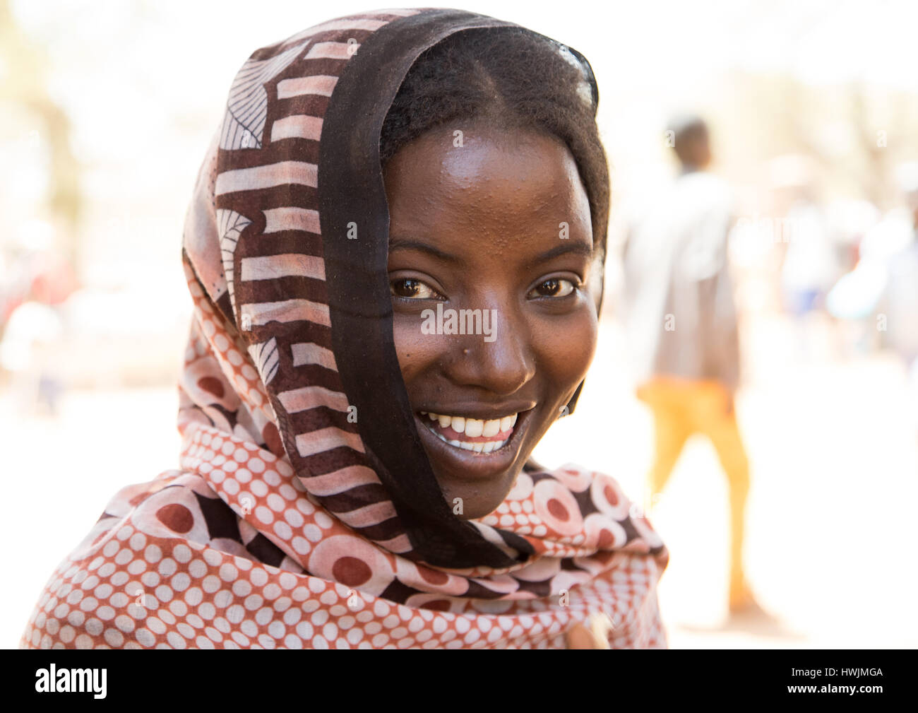Ethiopian woman smiling oromo hi-res stock photography and images - Alamy