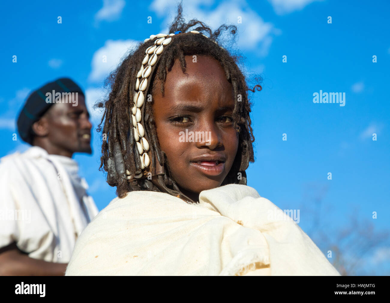 Dabale age grade boy during the Gada system ceremony in Borana tribe ...