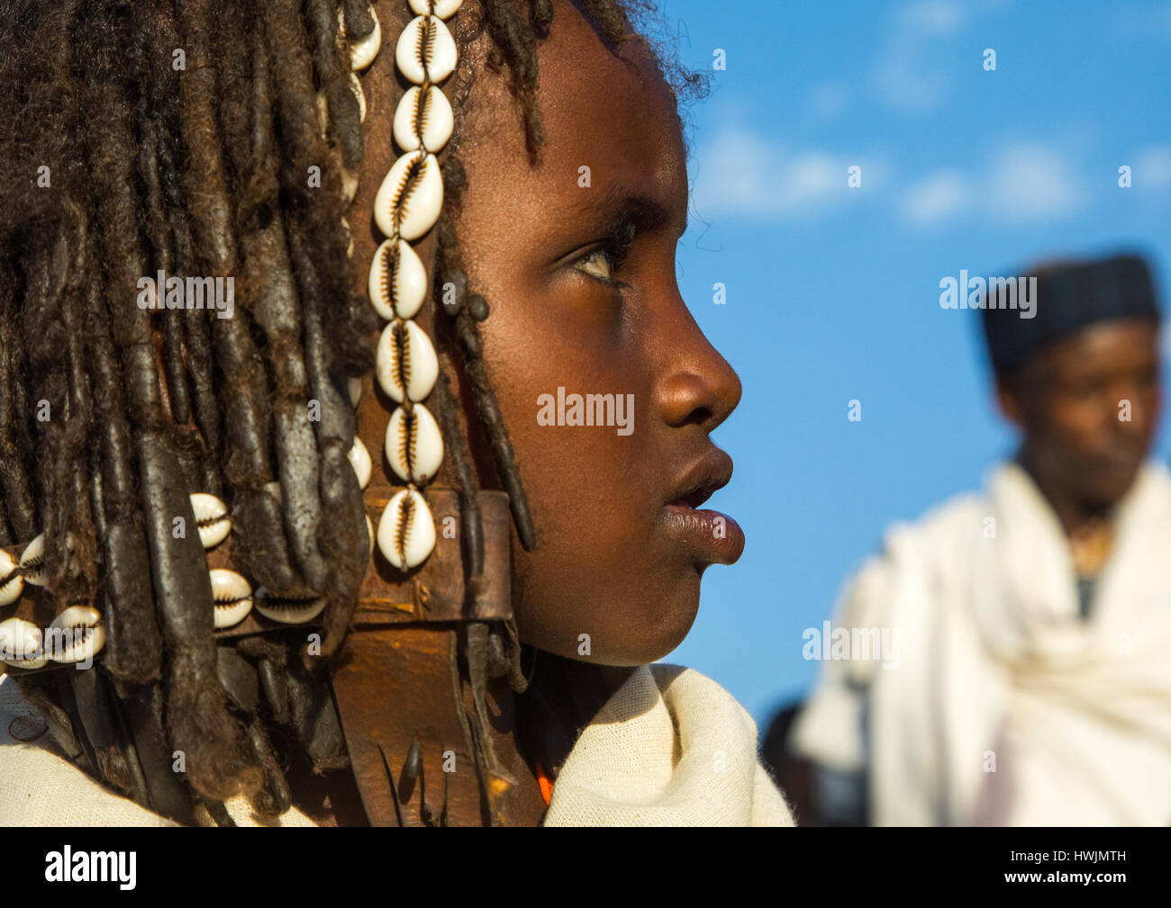 Dabale age grade boy during the Gada system ceremony in Borana tribe ...
