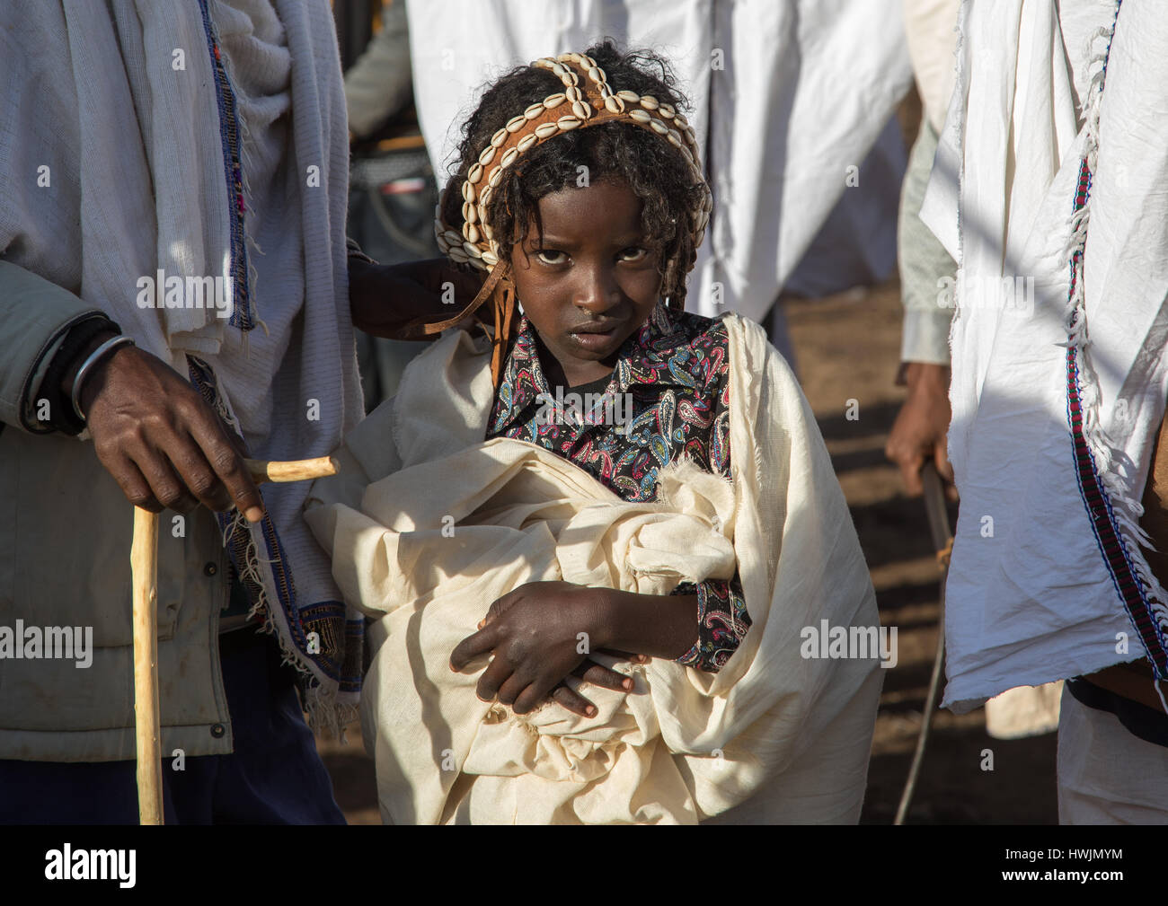 Dabale age grade boy during the Gada system ceremony in Borana tribe ...