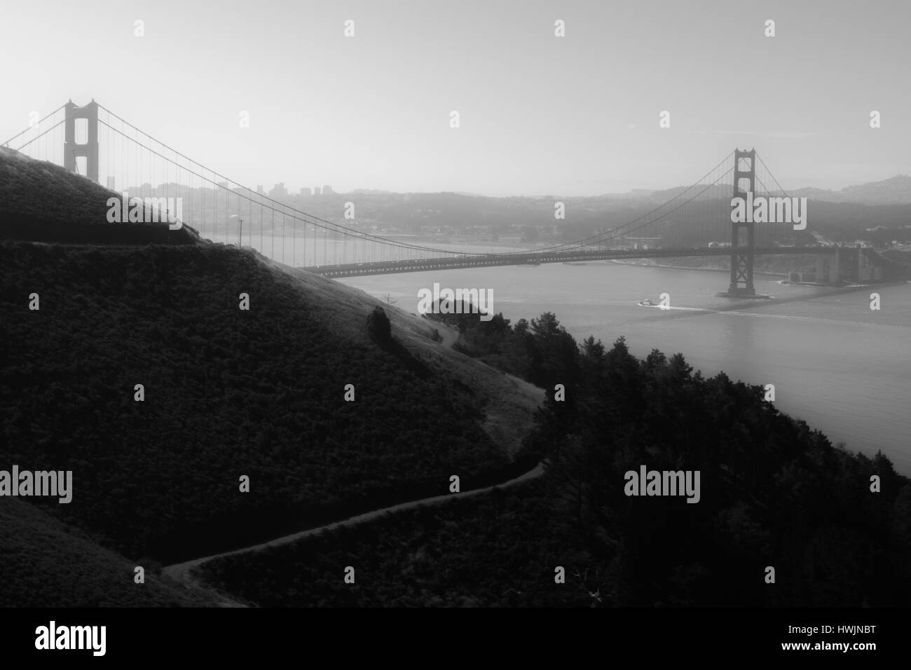 Golden Gate Bridge views, San Francisco Stock Photo - Alamy
