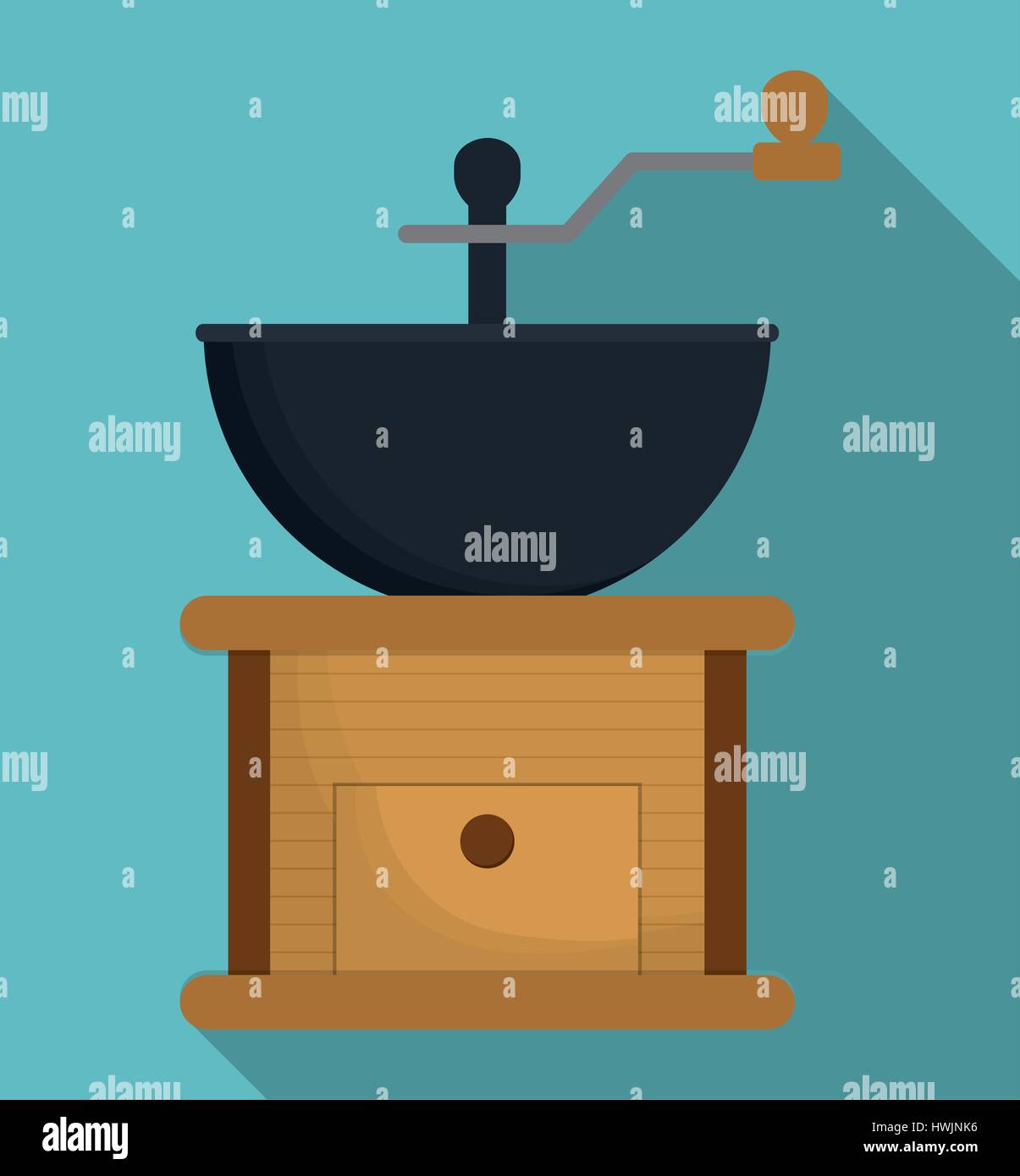 coffee grinder icon Stock Vector Image & Art - Alamy